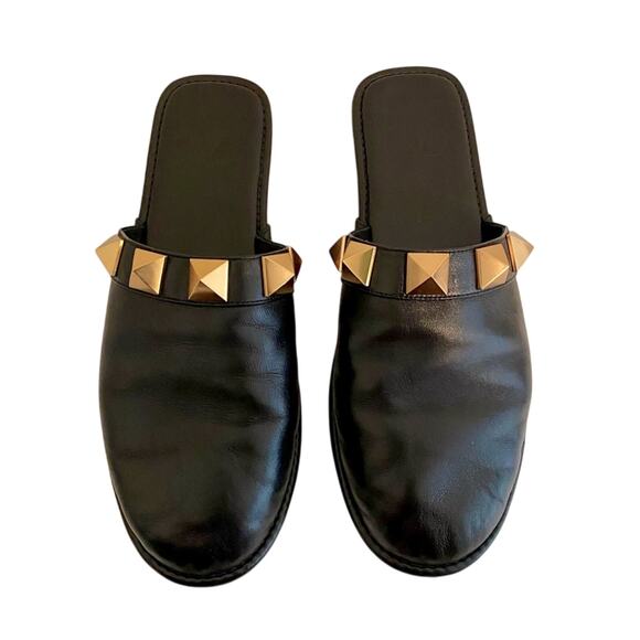Valentino Garavani | Shoes | Valentino Garavani Roman Stud Leather ...